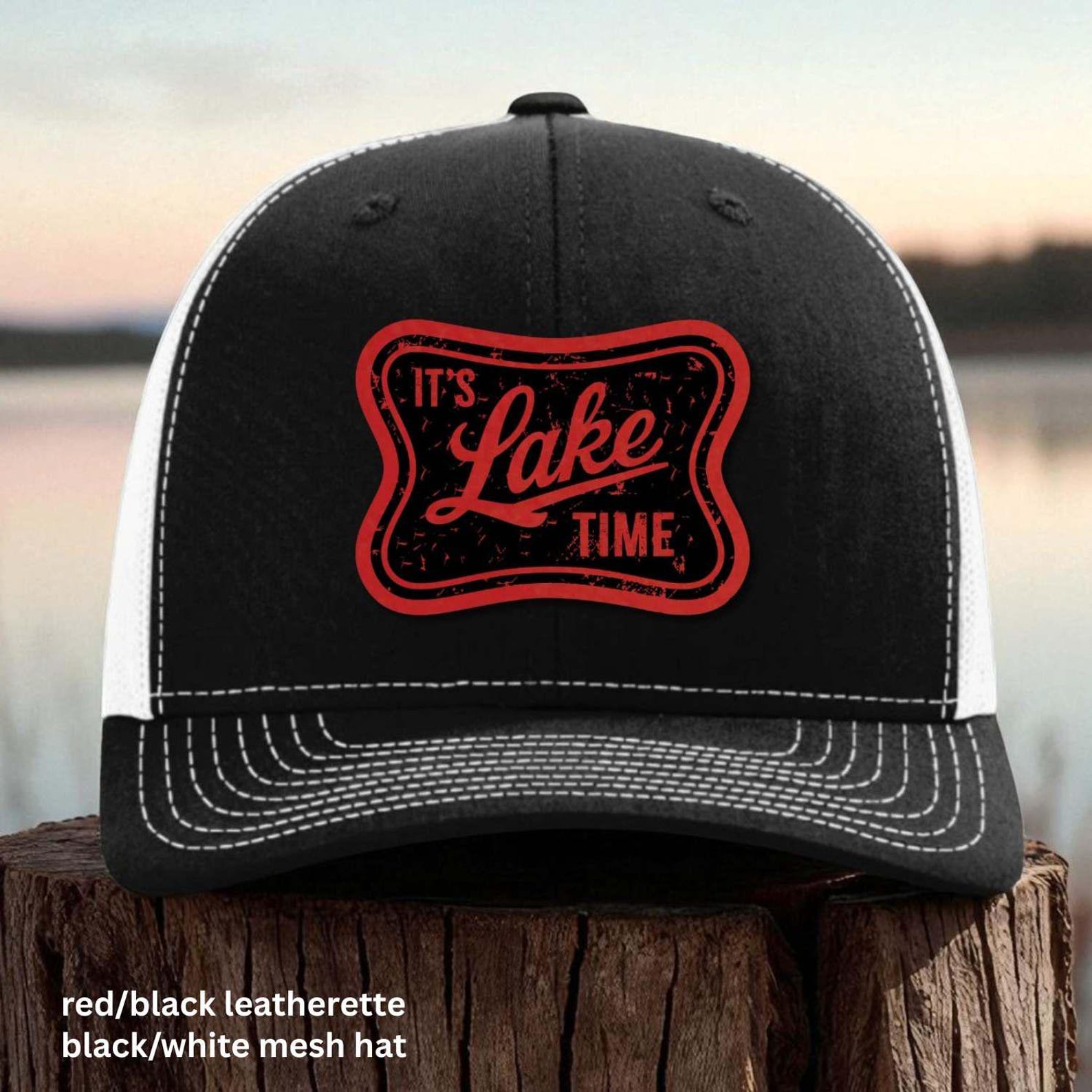 Lake Life Trucker Hat It's Laketime Hat for Boater Gift for Fishermen ...