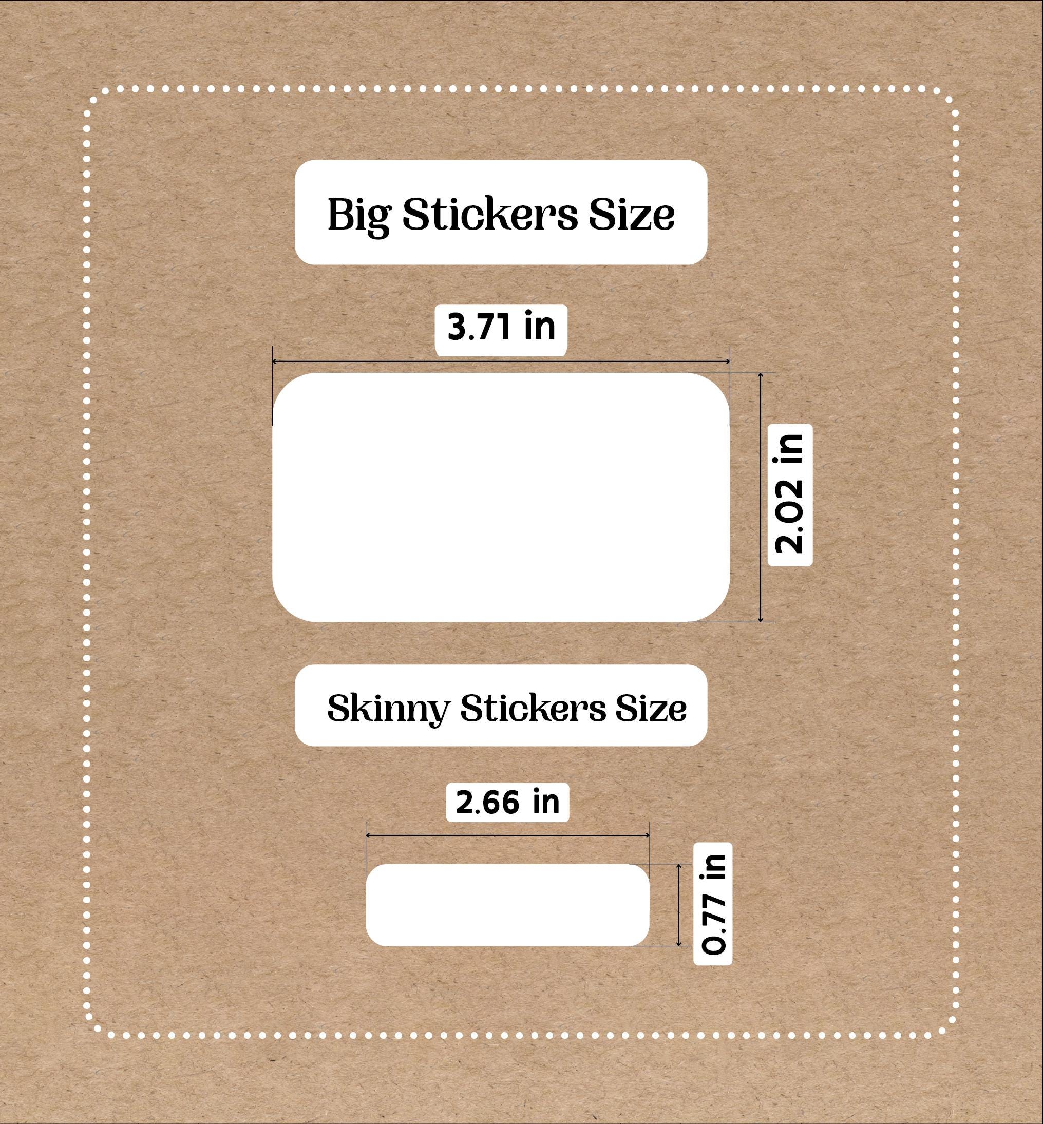 Cute Super Hero Stickers - 9 Big School Name Stickers - 40 Skinny ...