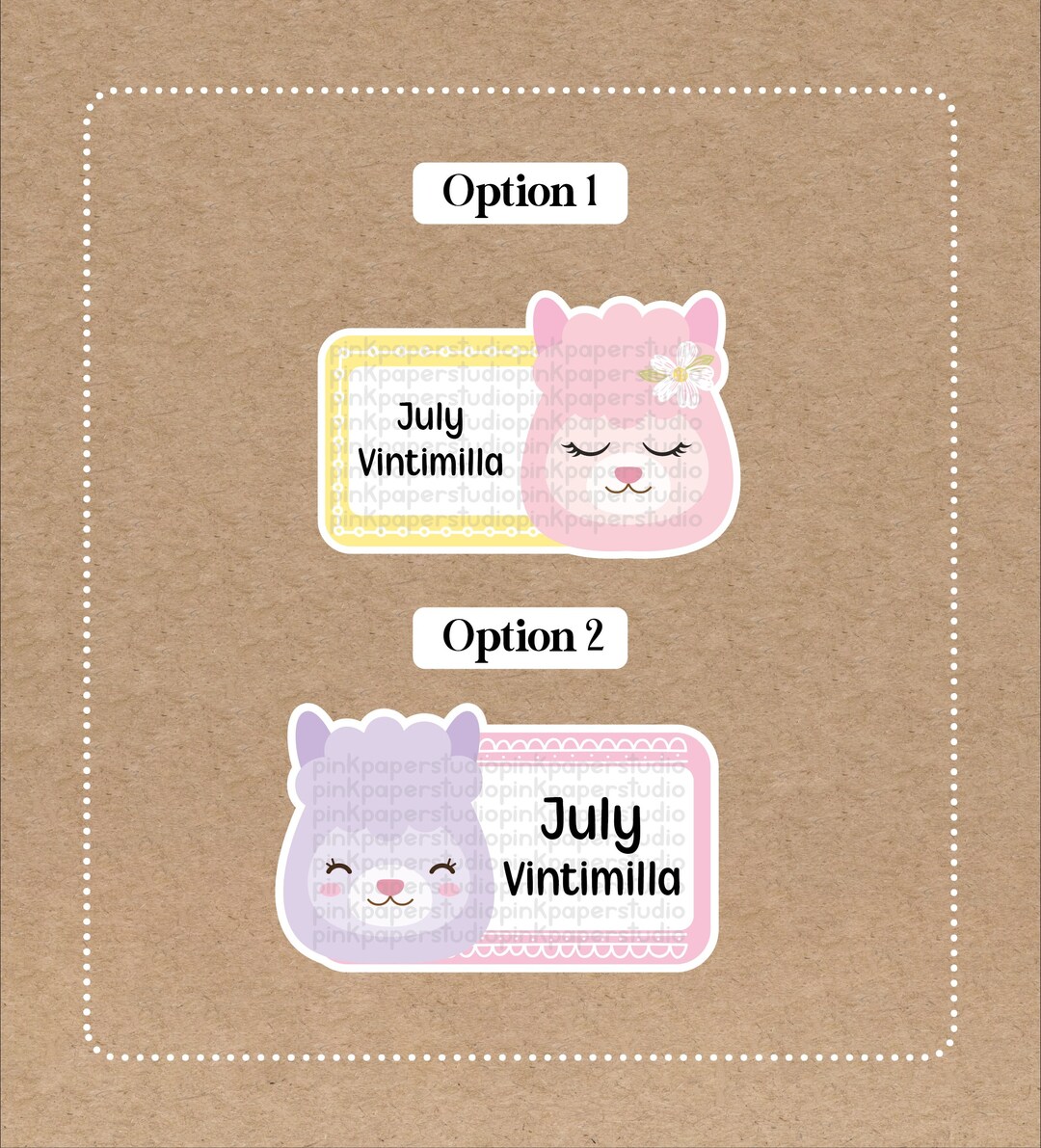 Stickers - Llamas - Stickers - Labels - Back to School - Etsy