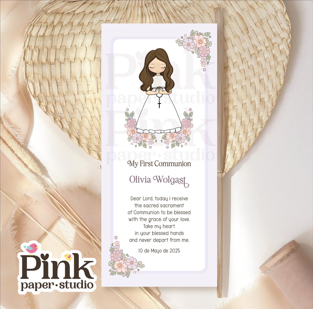 First Communion Bookmarks - First Communion - Bookmarks - 12 Bookmarks ...