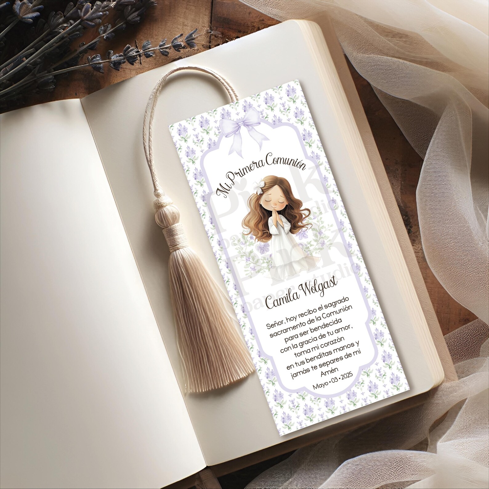 First Communion Bookmarks - First Communion - Bookmarks - 12 Bookmarks ...