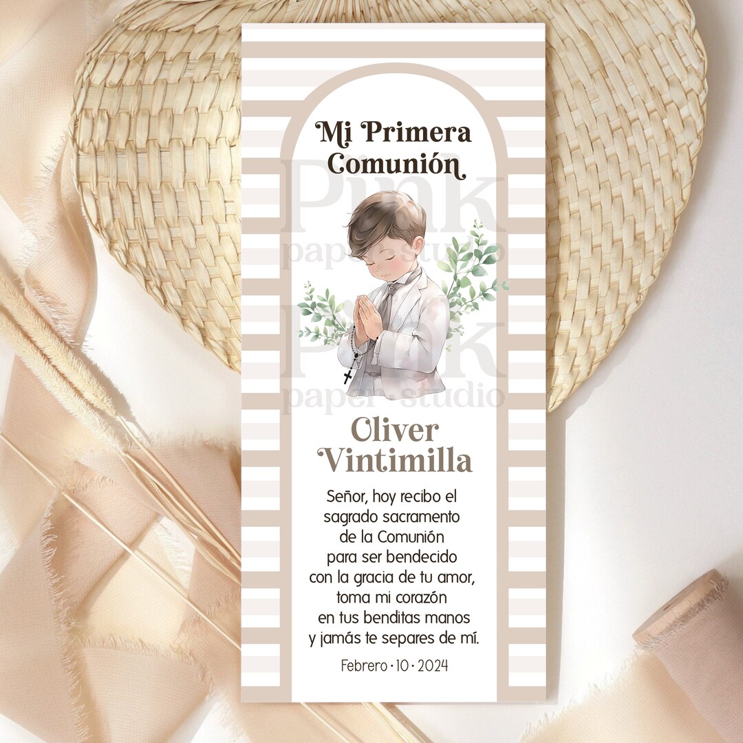 First Communion Bookmarks - First Communion - Bookmarks - 12 Bookmarks ...