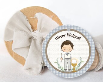 First Communion Tag First Communion Tags for Girls - Etsy