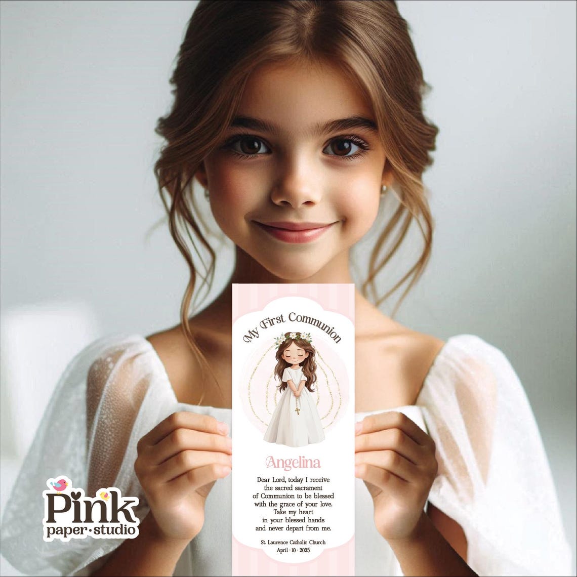 First Communion Bookmarks - First Communion - Bookmarks - 12 Bookmarks ...