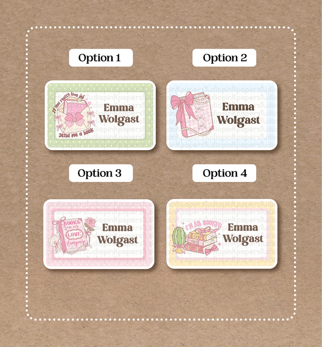 Coquette ⊹ Books Stickers ⊹ Coquette Books ⊹ Stickers ⊹ Labels ⊹ Back ...