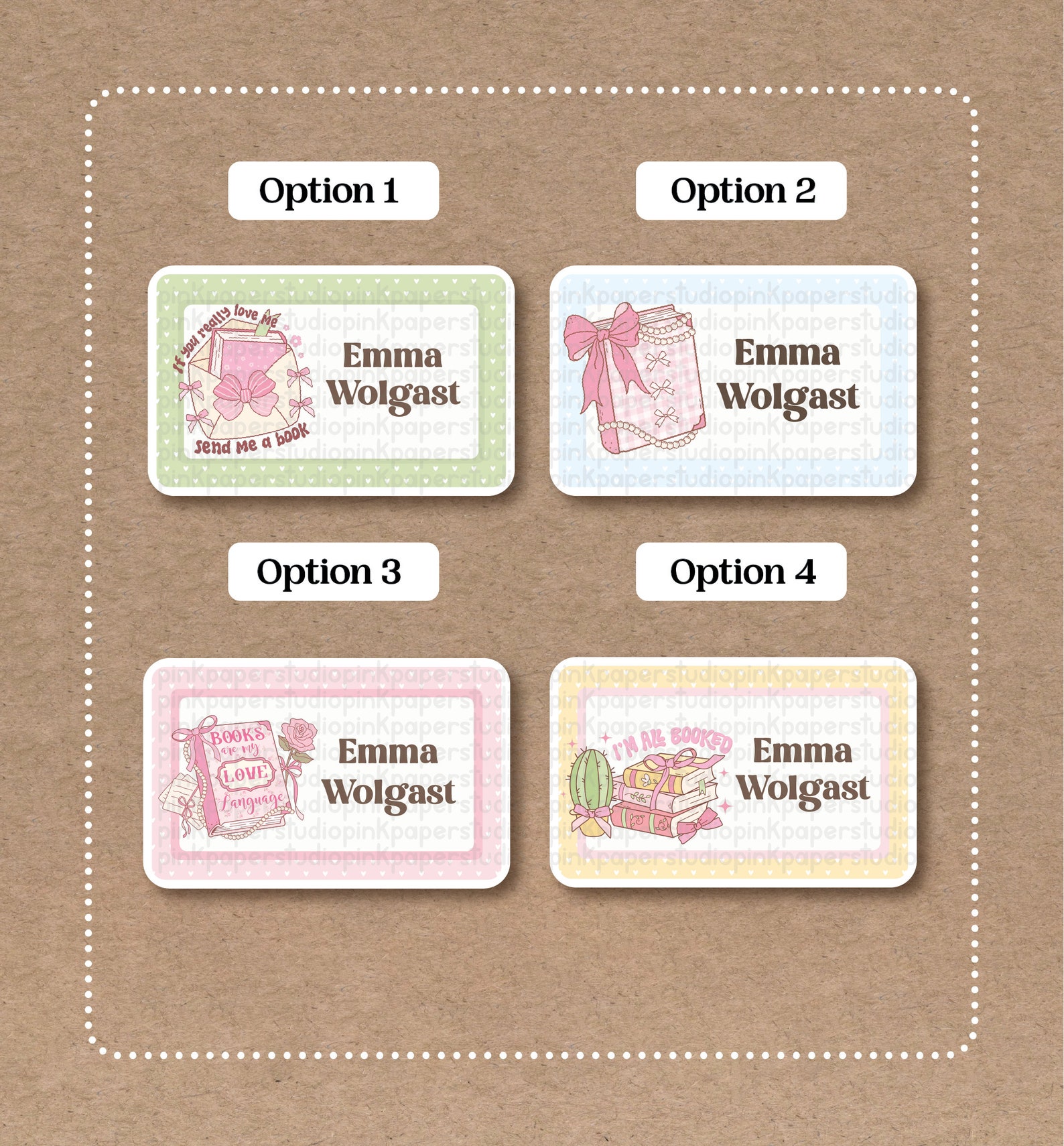 Coquette ⊹ Books Stickers ⊹ Coquette Books ⊹ Stickers ⊹ Labels ⊹ Back ...