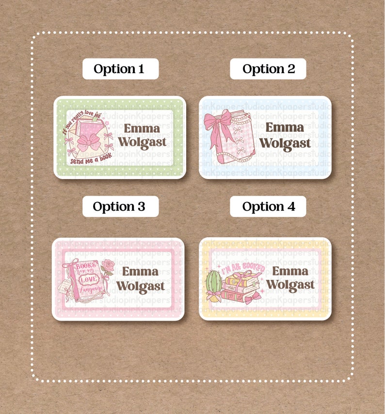 Coquette ⊹ Books Stickers ⊹ Coquette Books ⊹ Stickers ⊹ Labels ⊹ Back ...