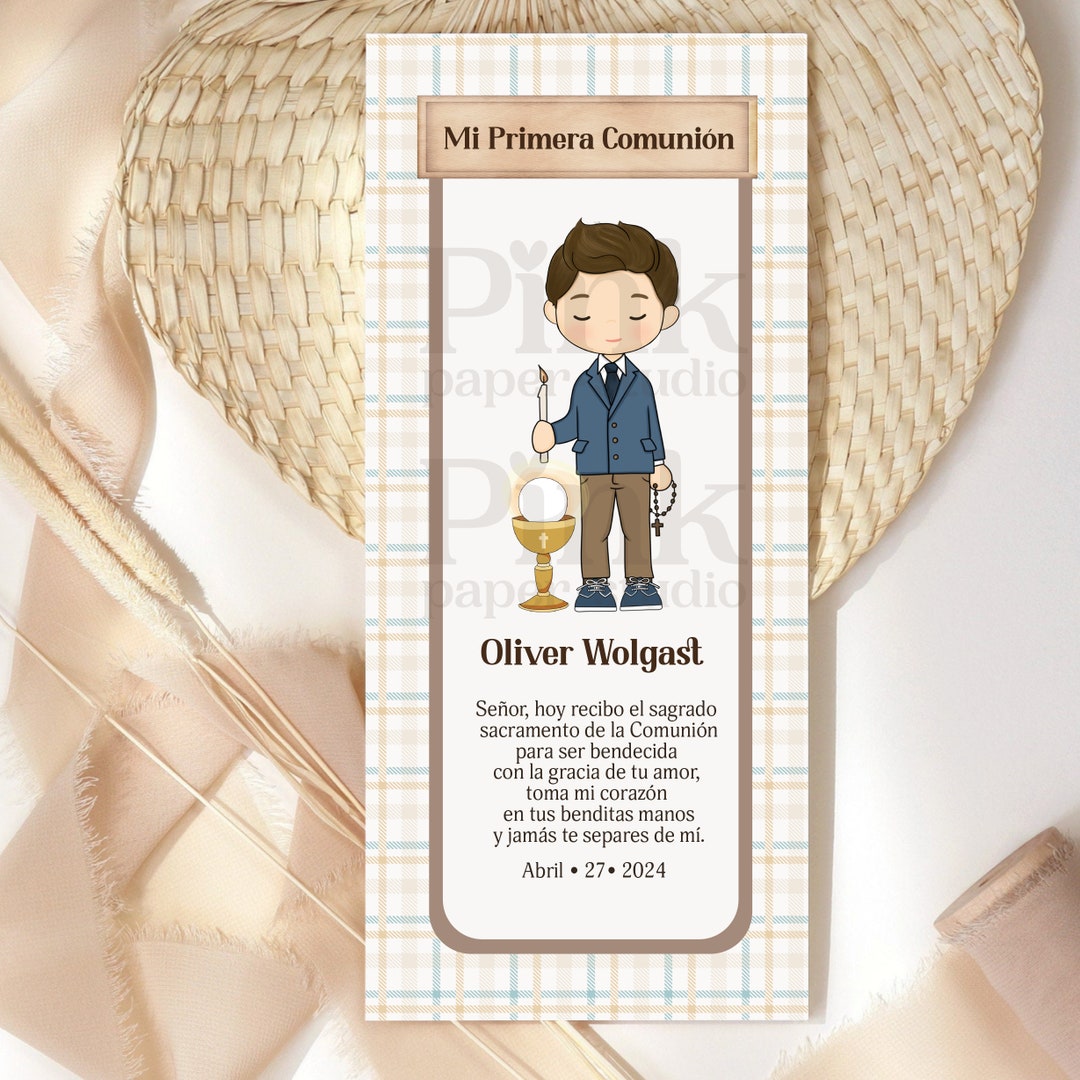 First Communion Bookmarks First Communion Bookmarks 12 Bookmarks - Etsy