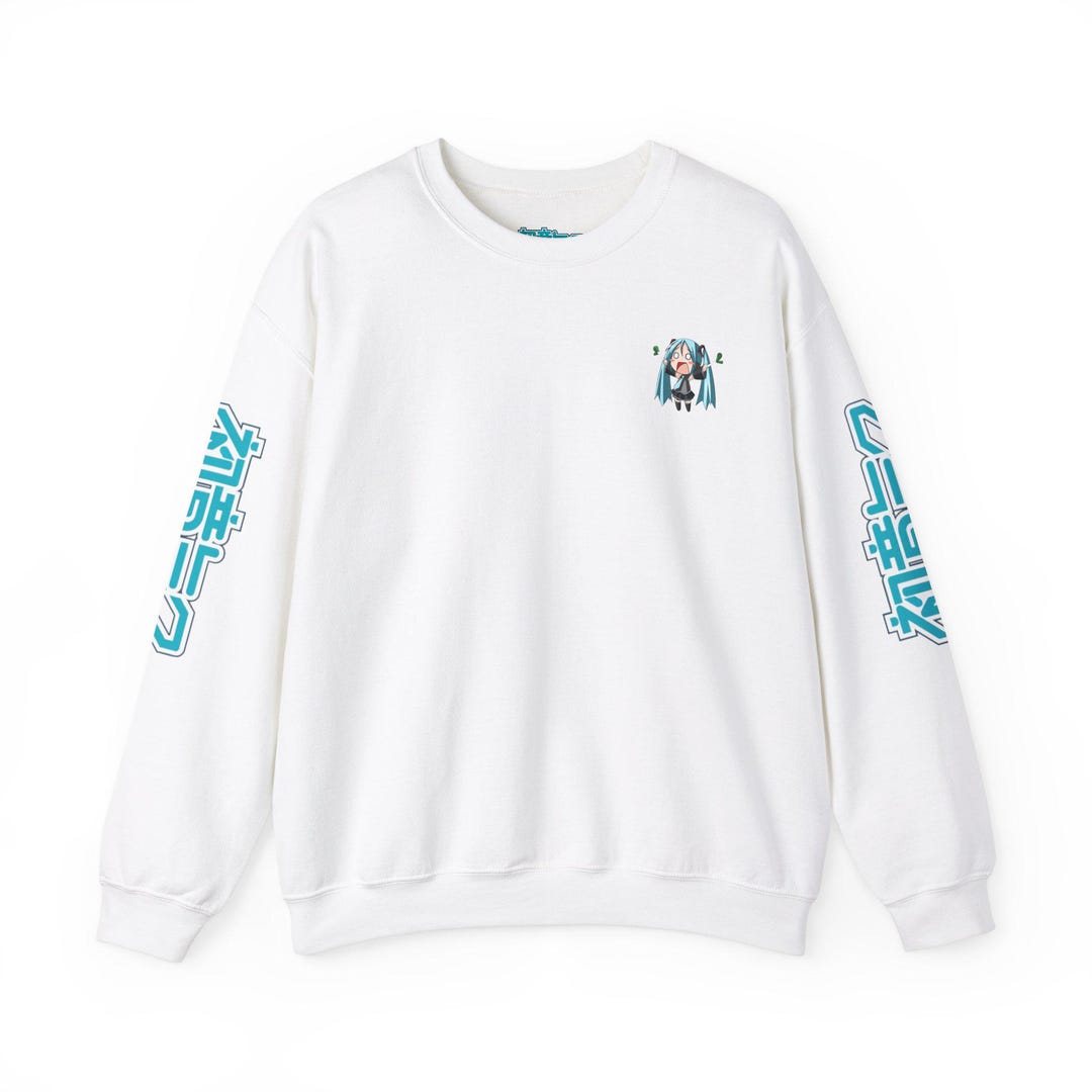 Vocaloid Sweatshirt, Hatsune Miku Merch, Funny Anime Jumper, Unisex ...