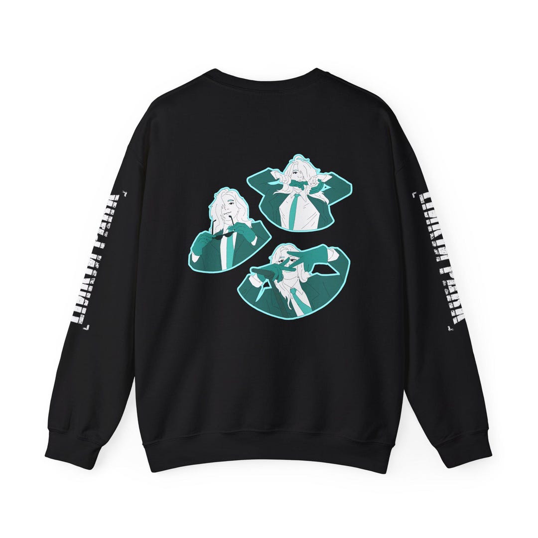 Emily Armstrong Green Fanart Sweatshirt, Linkin Park Logo Sleeves ...