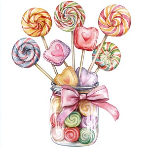 12 Kawaii Street Food Clipart, Kawaii Dessert, Cute Dessert Watercolor ...