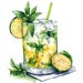 12 Infuse Herb Clipart, Infused Water Clipart, Healthy Drink Clipart ...
