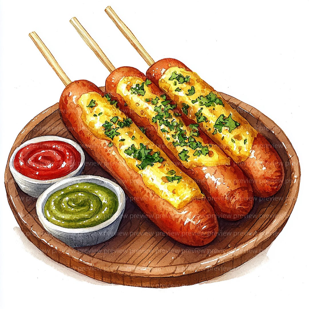 12 Junk Food Clipart, Fast Food Clipart, Watercolor Clipart for ...