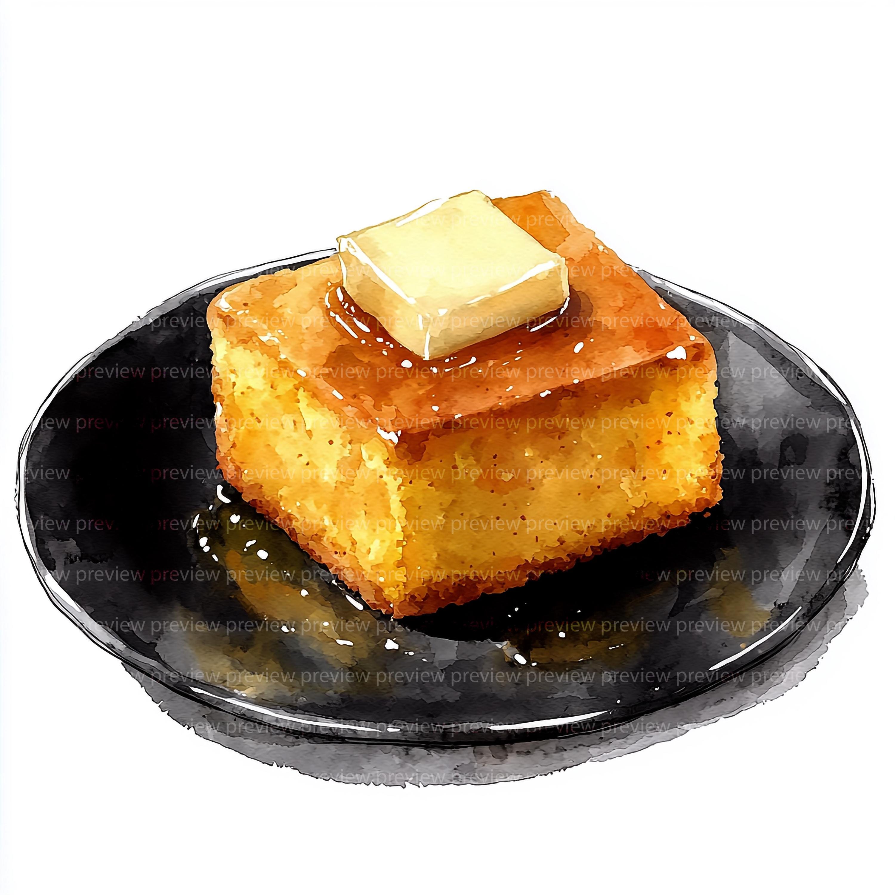 Soul Food Clipart: Watercolor Southern Cuisine (jpgs, Digital Download ...