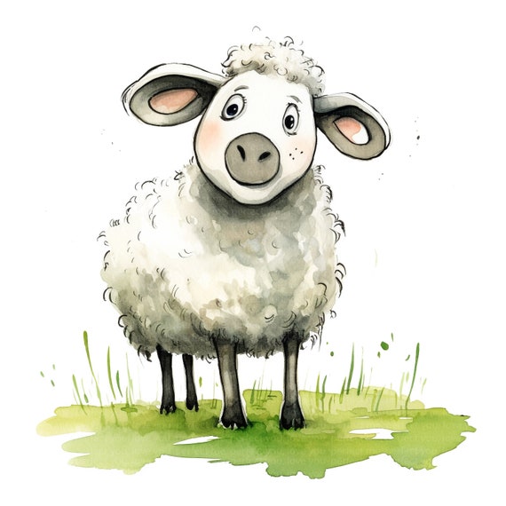 Schafherde Clipart