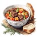 Watercolor Beef Stew Clipart | 16 High Resolution Jpgs for Recipe Cards ...