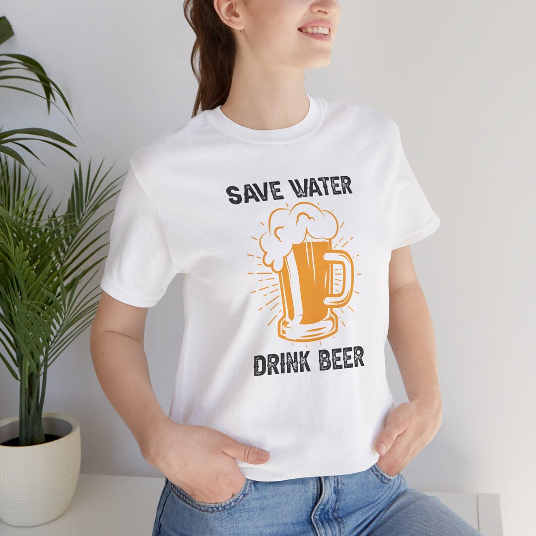 Funny Beer T-shirt Gift for Her Gift for Him Funny Beer Tshirt for Mom ...