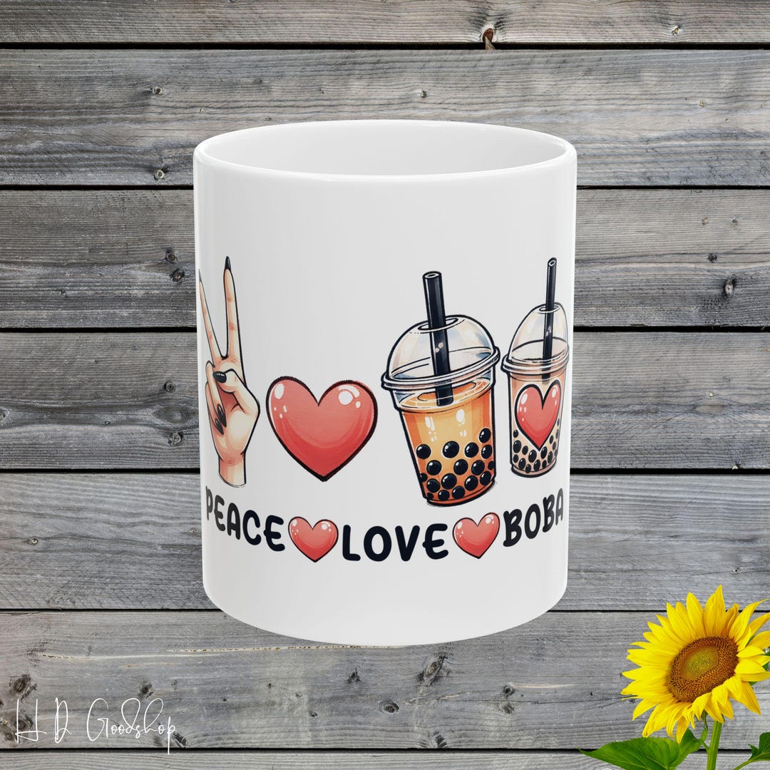 Peace, Love, and Boba: the Perfect Combo for a Chill, Sweet Vibe ...