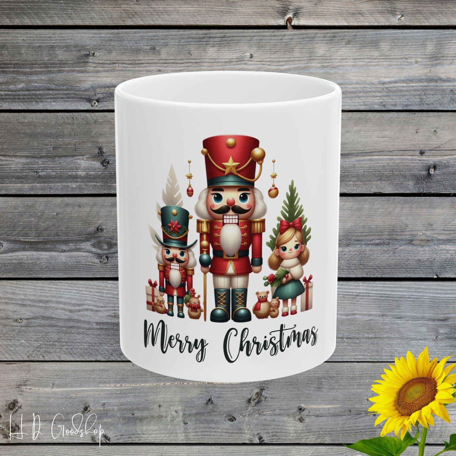 Festive Ceramic Mug - Celebrate the Joy of the Season With a Bold and ...