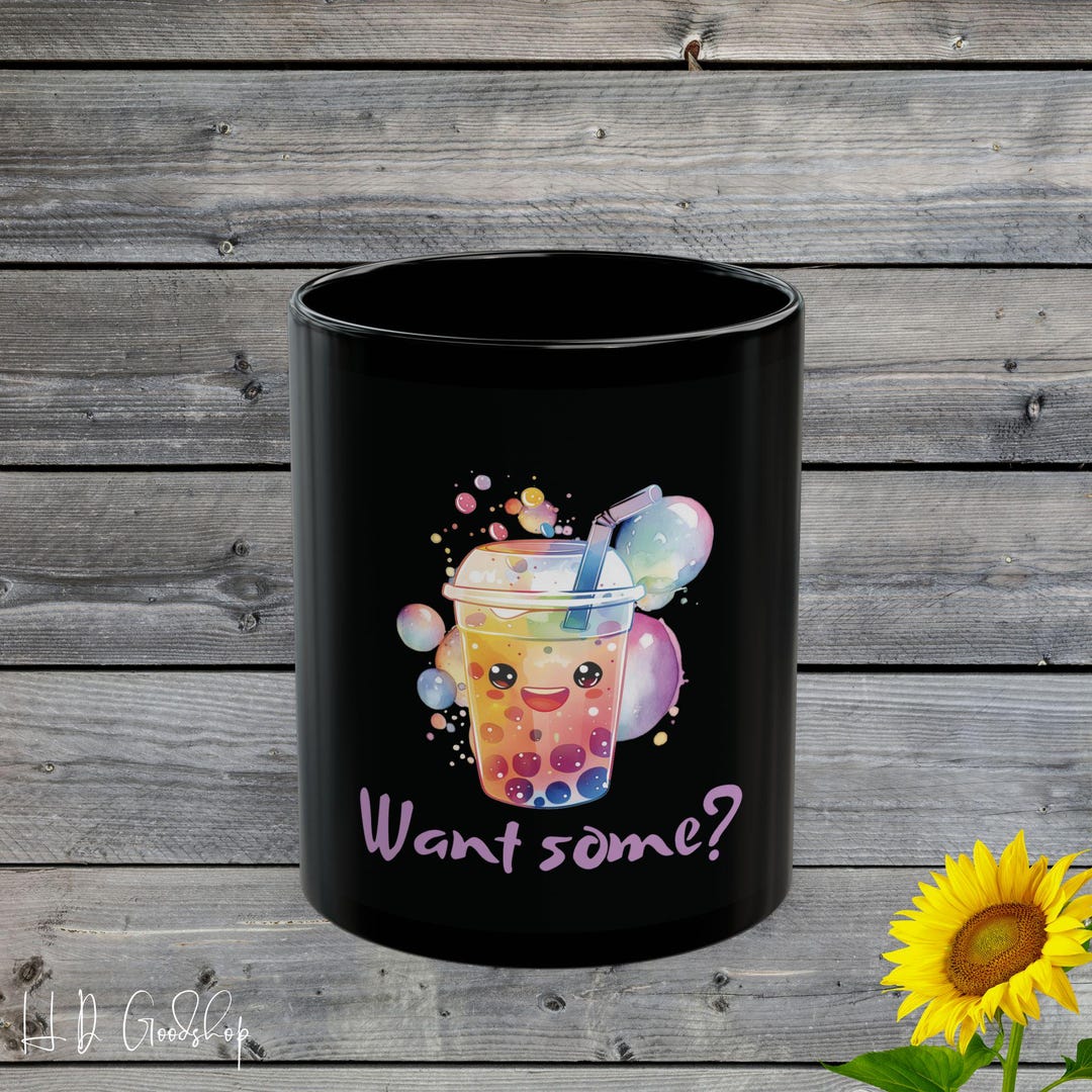 A Playful Boba Mug for Bubble Tea Lovers - Share the Fun (or Keep It ...