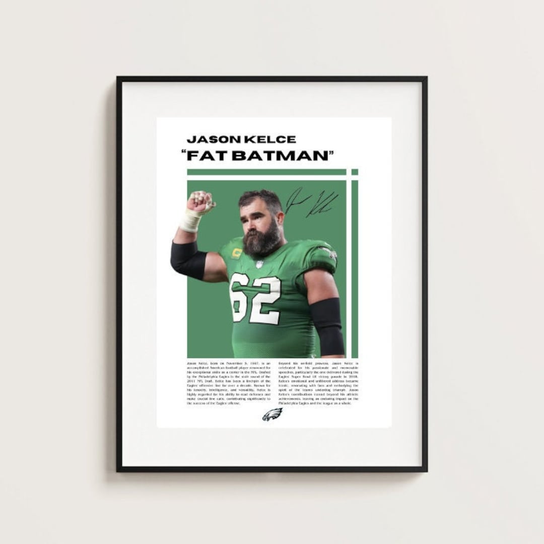 Jason Kelce Poster, NFL Poster, Poster Ideas, Philadelphia Eagles ...