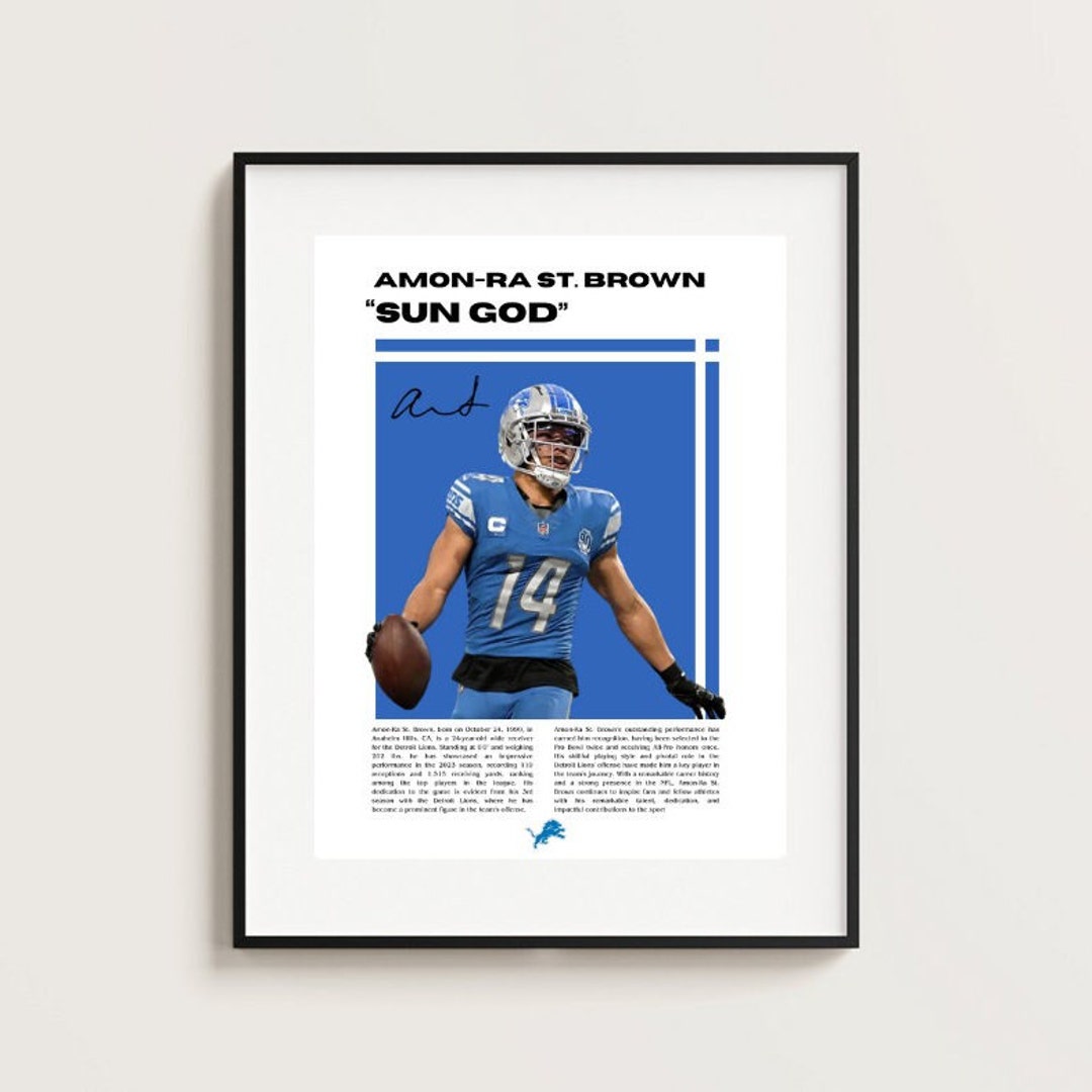 Amon-ra Poster, NFL Poster, Poster Ideas, Football Poster, Athlete ...