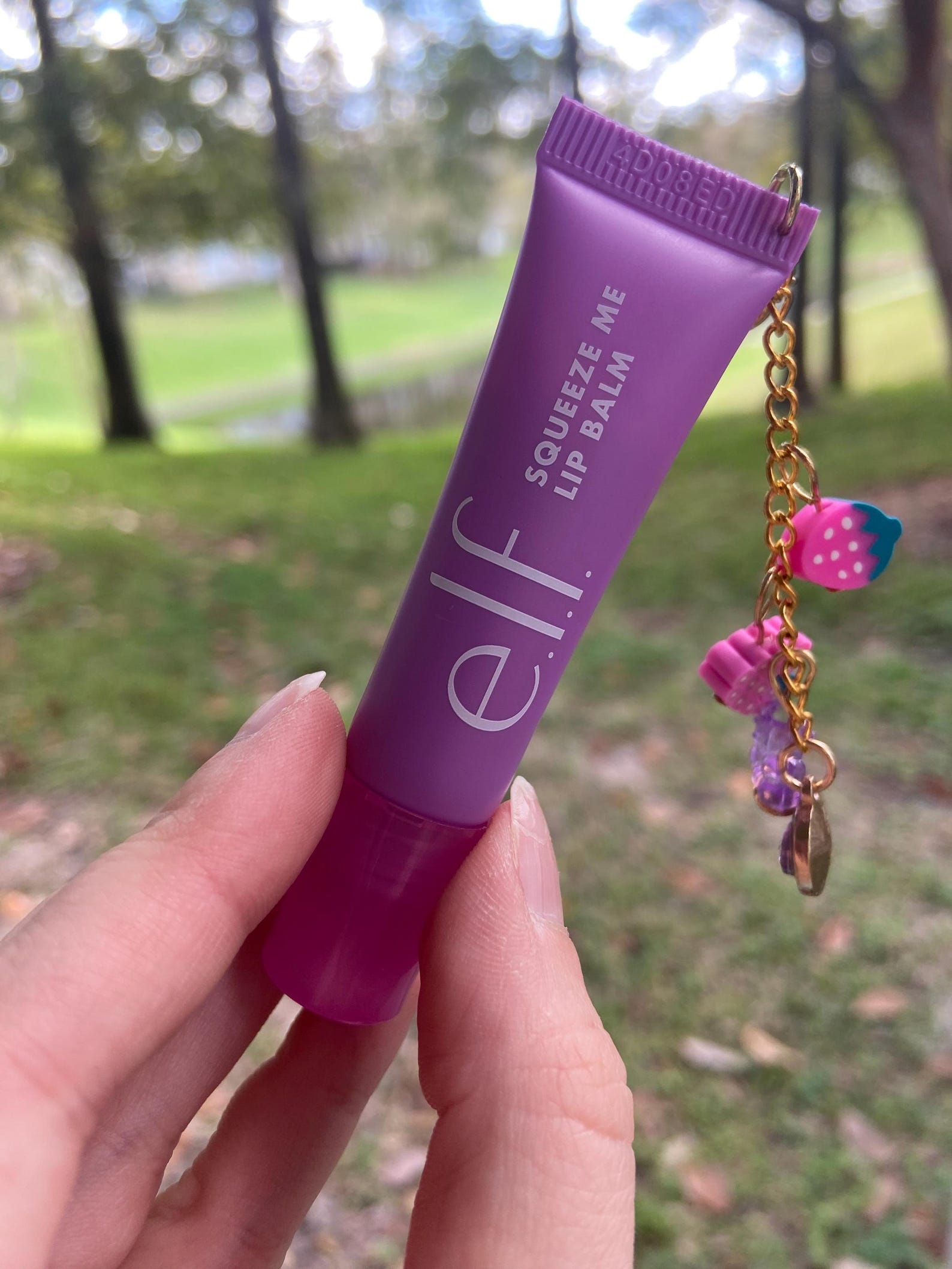 Elf Lip Balm Key Chains With Fruity Charms - Etsy