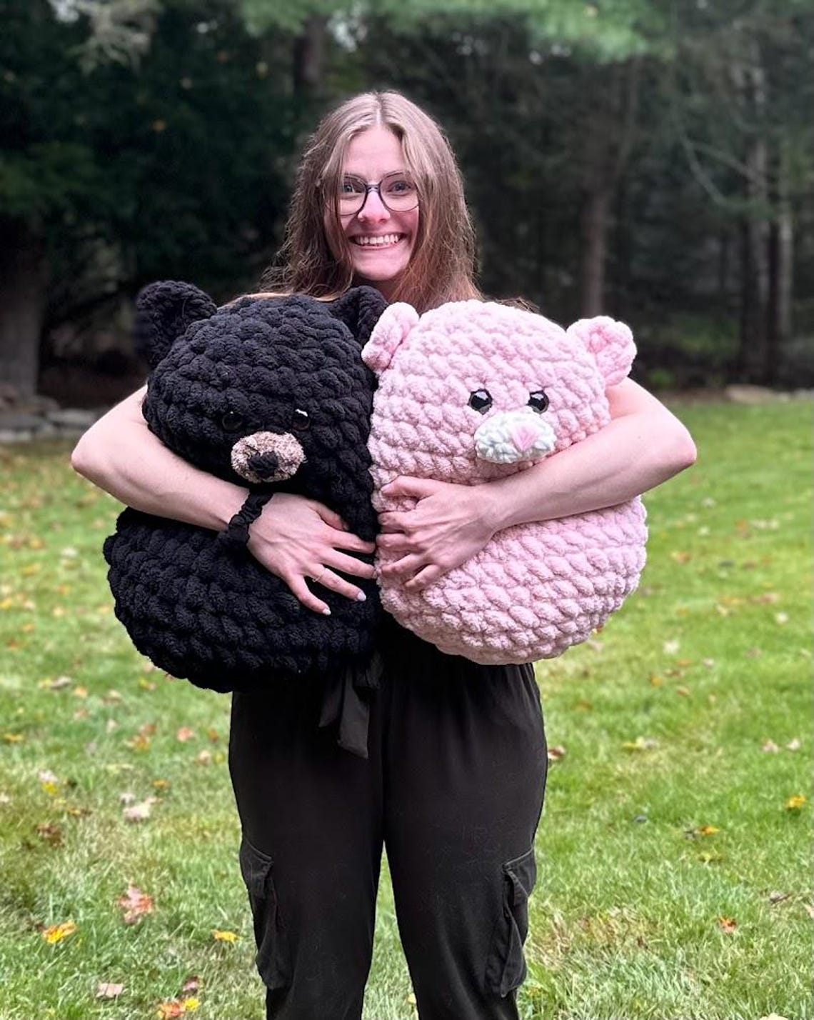 Big Bear Pillow Crochet Pattern - Etsy