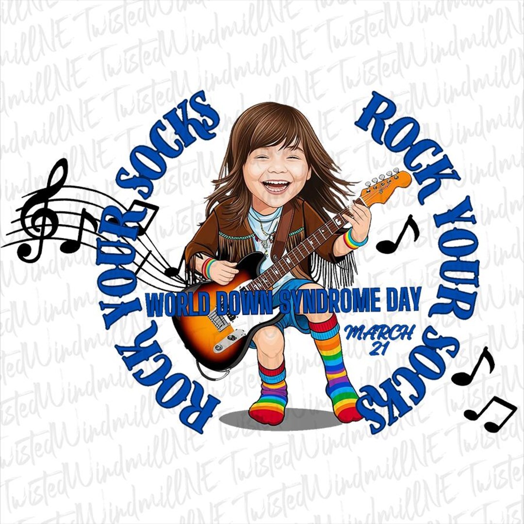 Down Syndrome Awareness Graphic - WDSD 2025 - Blue and Yellow Awareness ...