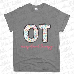 Floral OT Occupational Therapy PNG File - Flowers Design Occupational ...