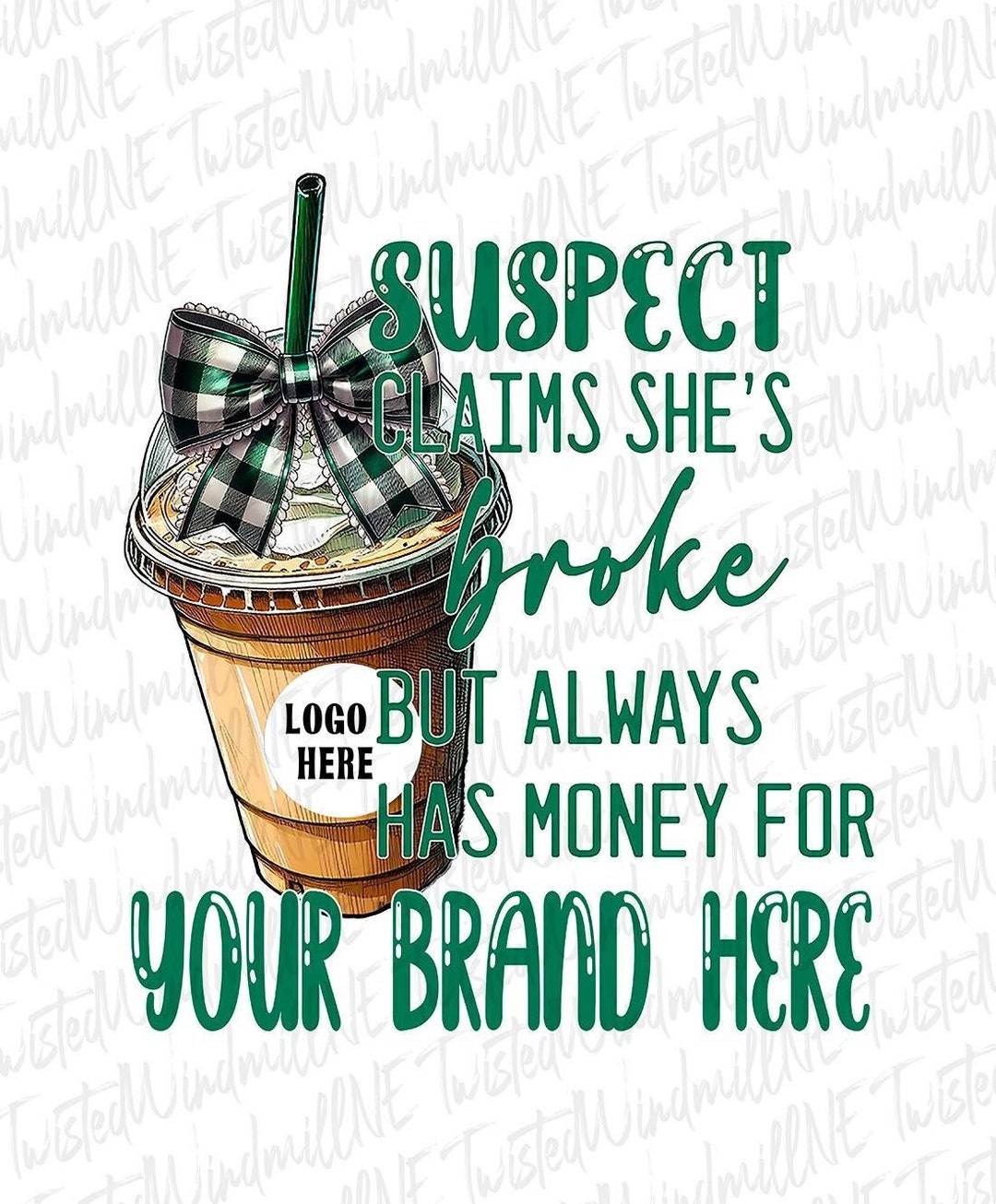 Funny Coffee Lover PNG - Suspect Claims She’s Broke but Buys Coffee ...