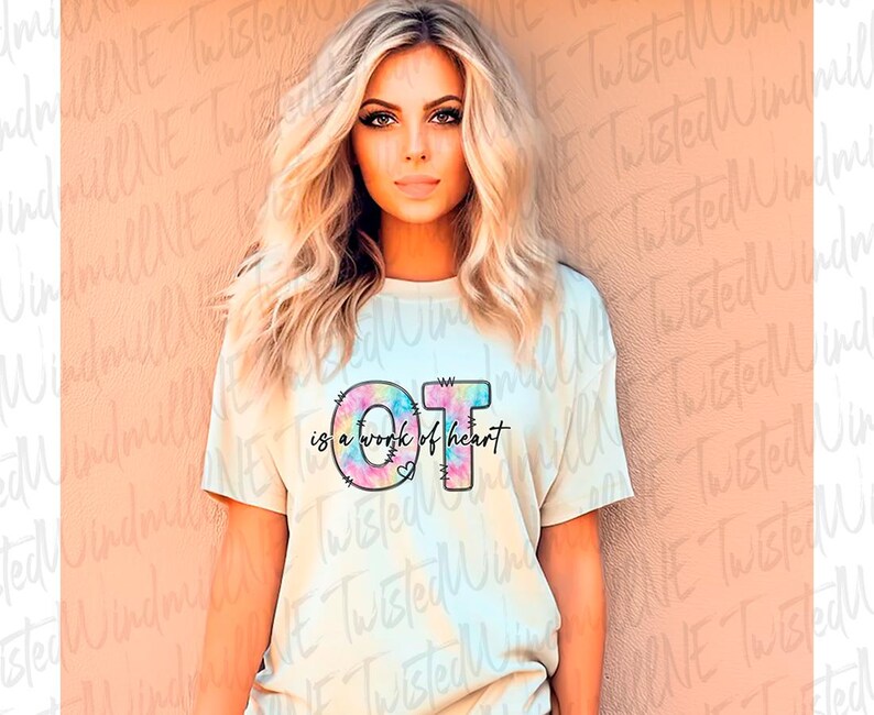 OT Occupational Therapy PNG File - Tie Dye Design for Occupational ...