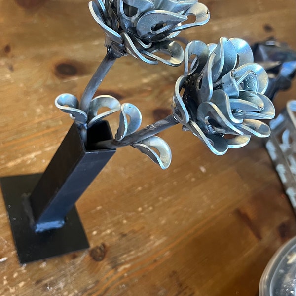 Metal Flowers - Etsy
