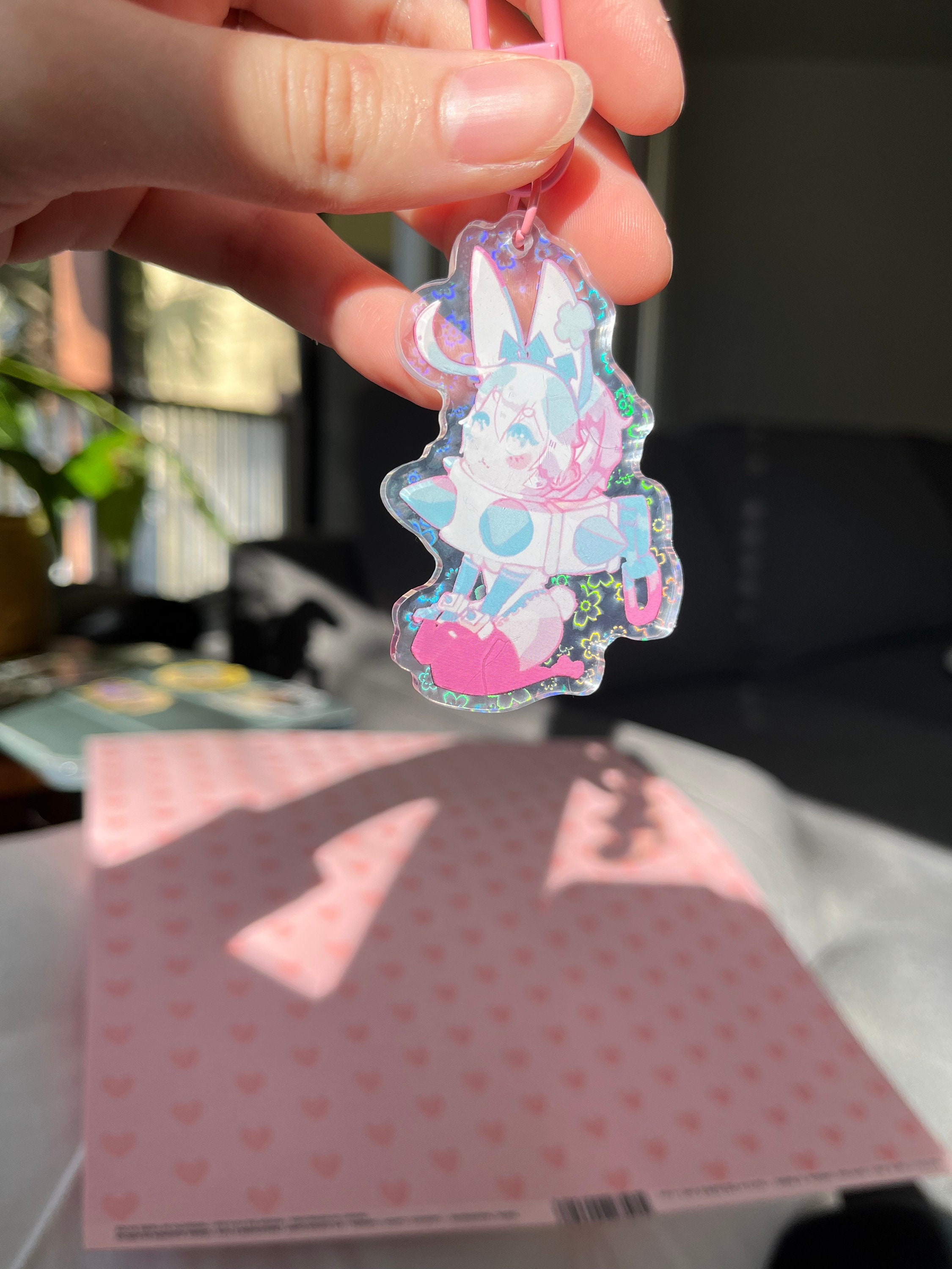 Guilty Gear Bunny Elphelt Acrylic Keychain - Etsy