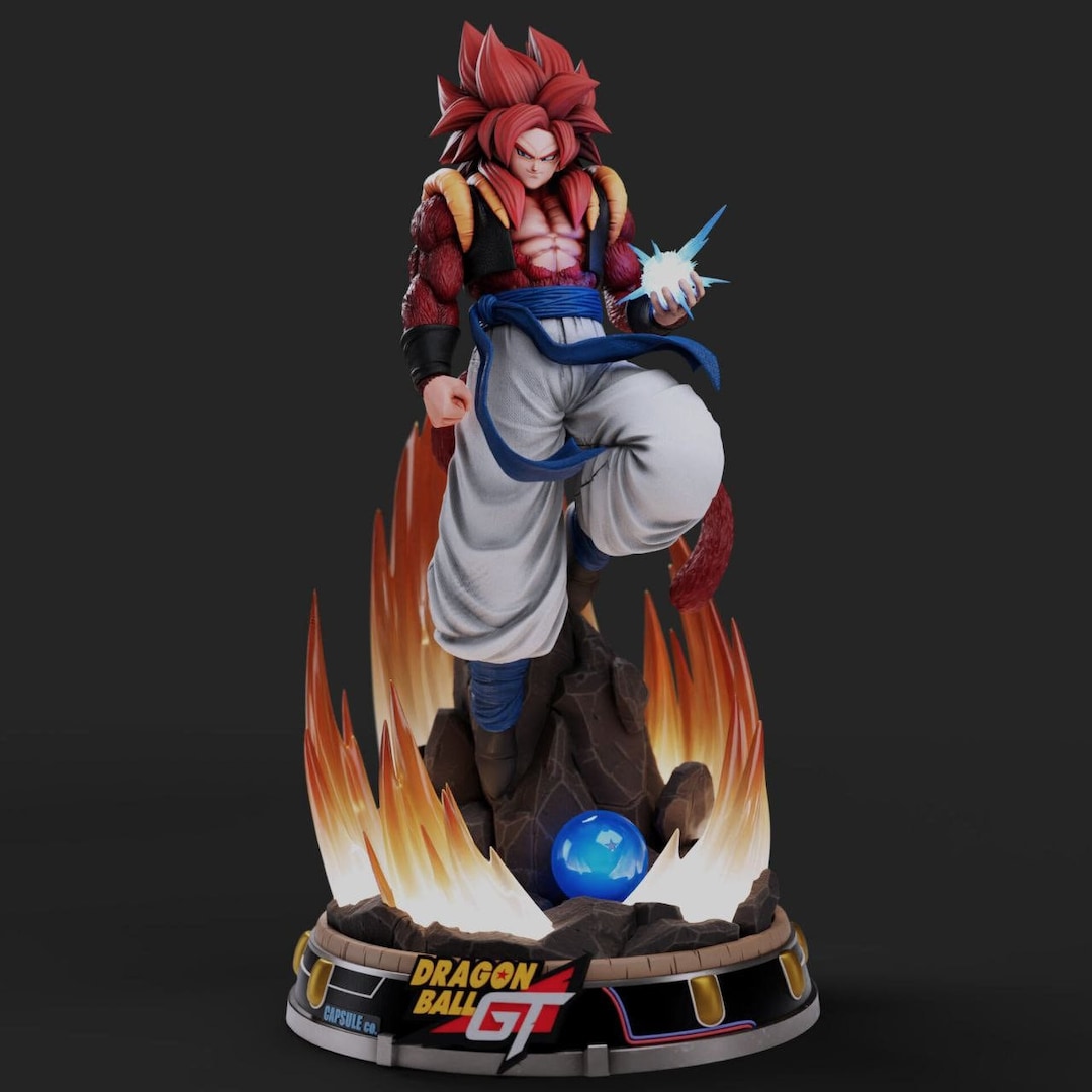 3D Model STL Gogeta Ssj4 Arise Kalakoman DBZ - Etsy