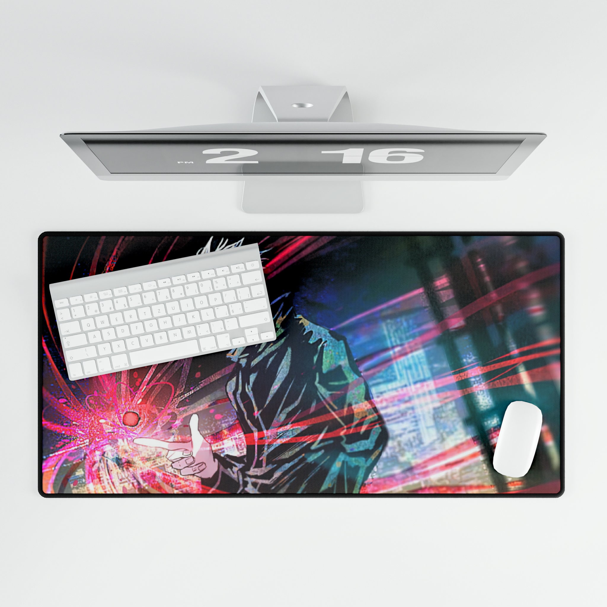 XXL Satoro Gojo Mousepad, Jujutsu Kaisen Mouspad, Satoro Gojo Deskpad ...