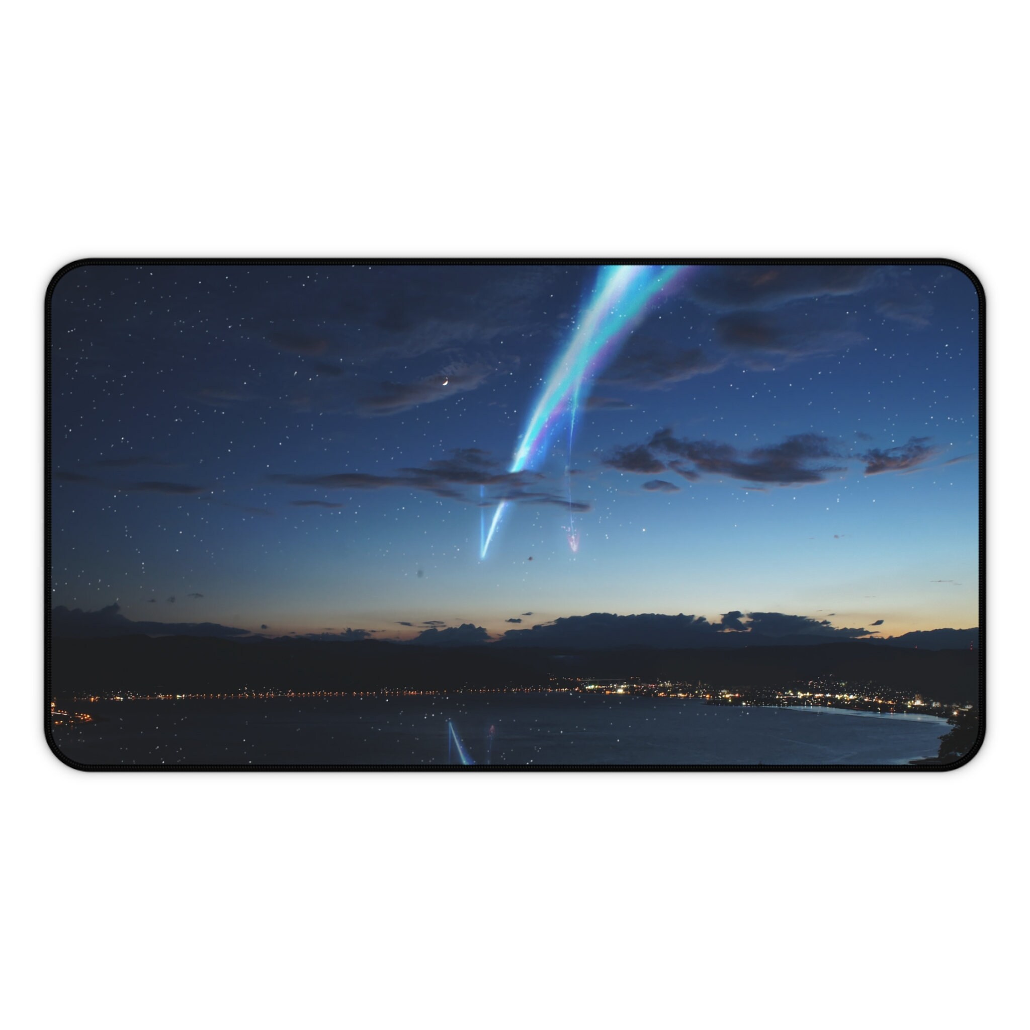 Anime Deskpad, Your Name, Mous Pad, Desk Mat, Anime Landscape - Etsy