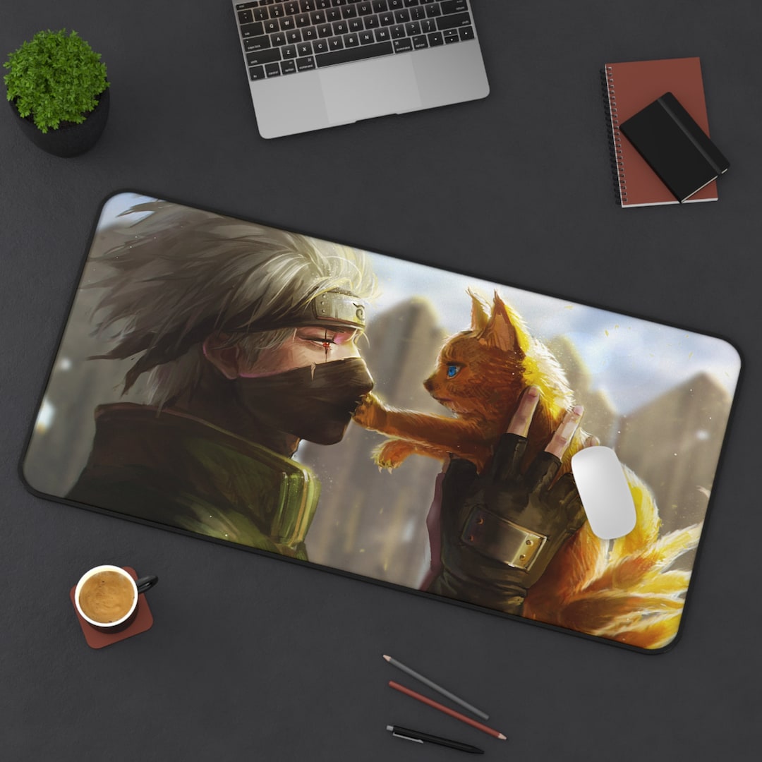 Kakashi Mousepad Anime Mouspad Naruto Mouspad Kakashi Deskpad Anime ...