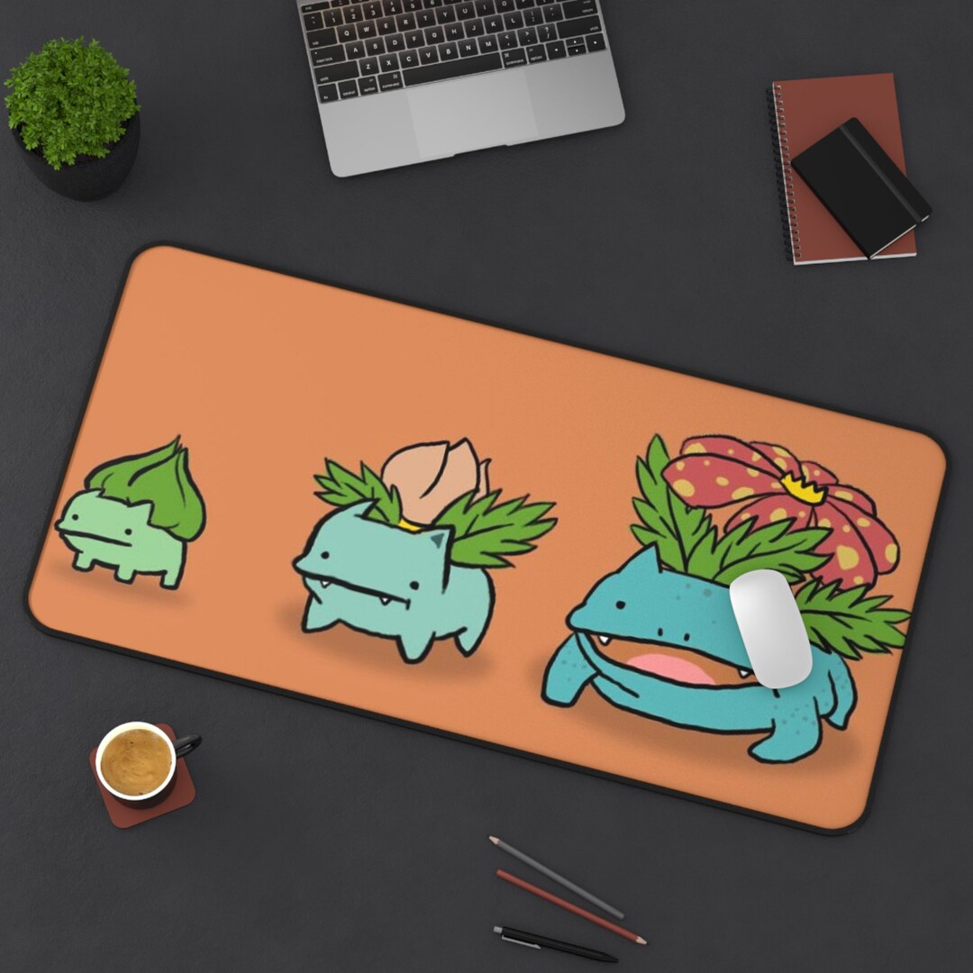 ANIME MOUSPAD Bisasam Mouspad POKEMON Mouspad Anime Deskpad Bisasam ...