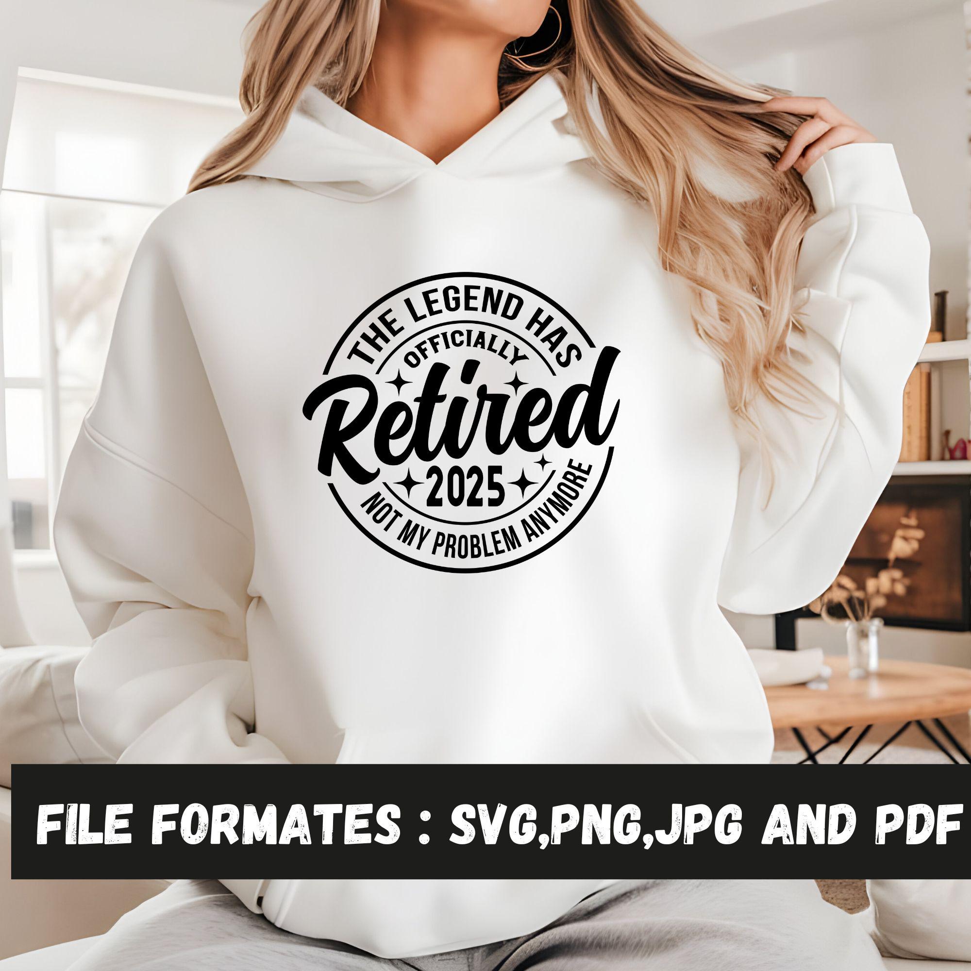 Officially Retired 2025 Svg, Happy Retirement Svg, Retired Pension Svg ...