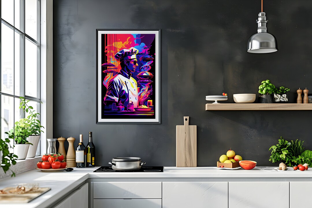Cool Under Pressure - Stylish Chef Posters | Eccentric Chef Gifts ...