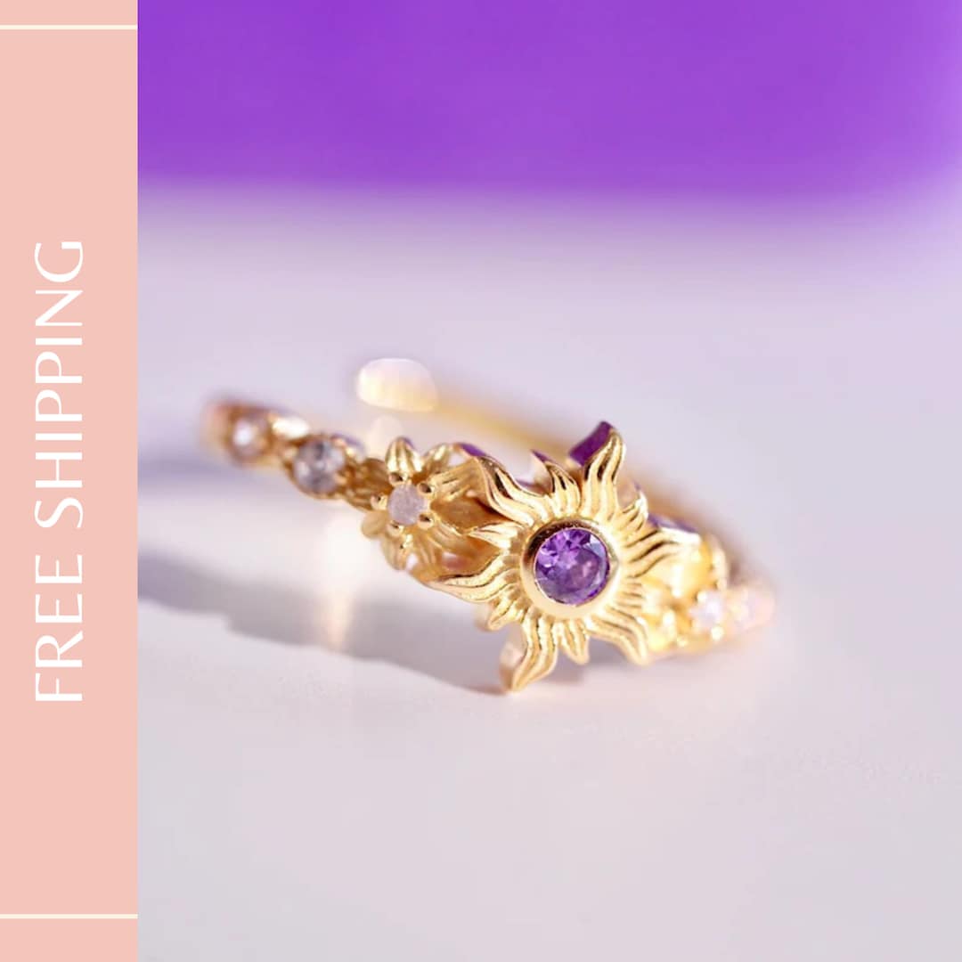 Princess Couple Crown Ring Rapunzel Disney Princess Ring, Tangled ...