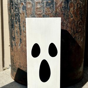 Halloween Wood Block Set, Porch Wood Block Set, Pumpkin Ghost Wood ...