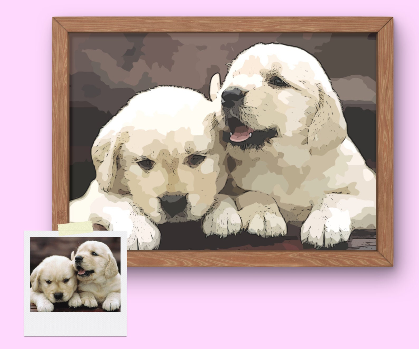 CUSTOM Pet Portait - Pet Watercolor Art Custom Portait (custom Dog ...