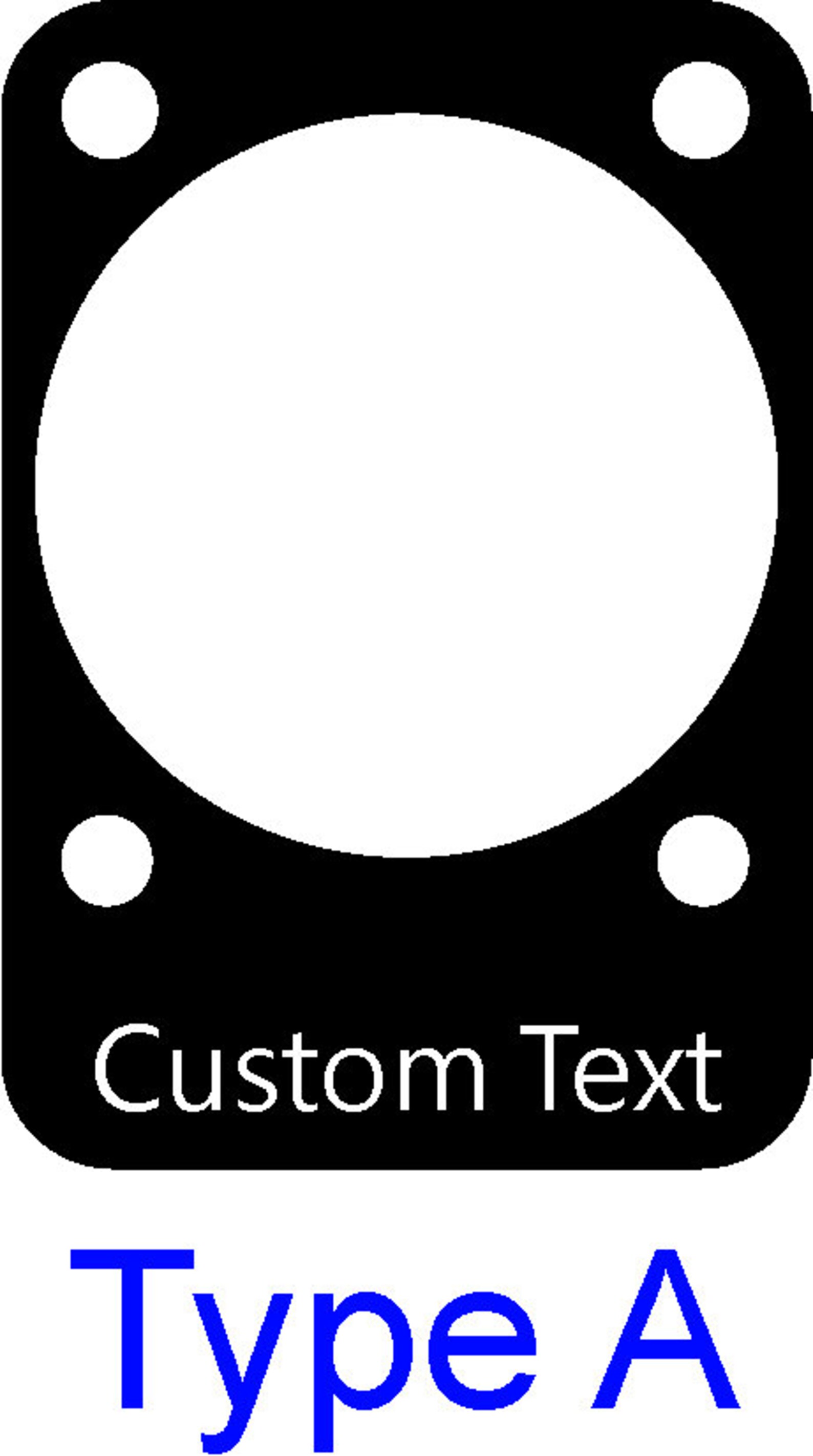 Custom Engraved Labels for Panel Connectors text Below Connectors - Etsy