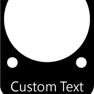 Custom Engraved Labels for Panel Connectors text Below Connectors - Etsy