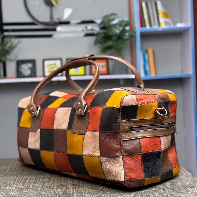 Leather Patchwork - Etsy