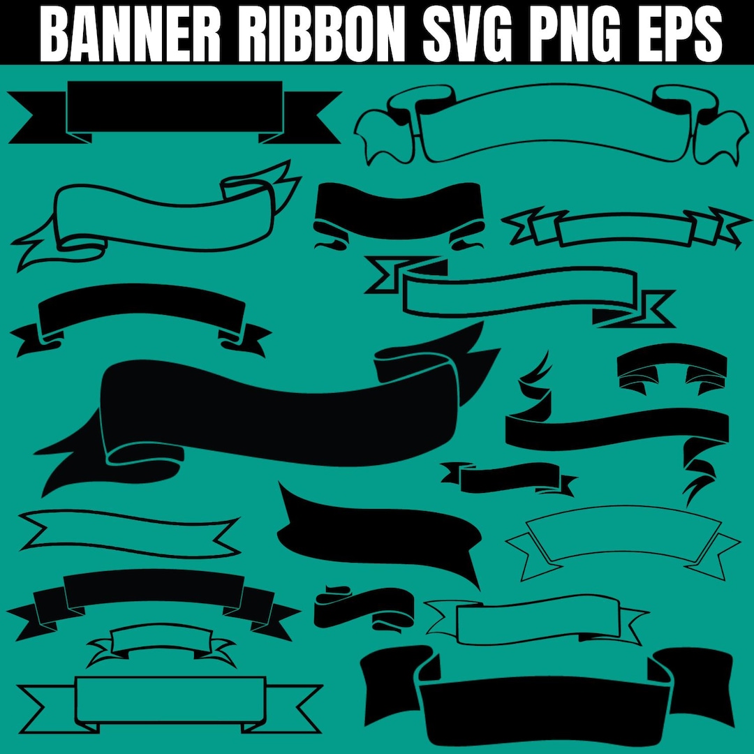 Banner Svg, Banner Svg Bundle,banner Clipart,banner Png,banner Vector ...