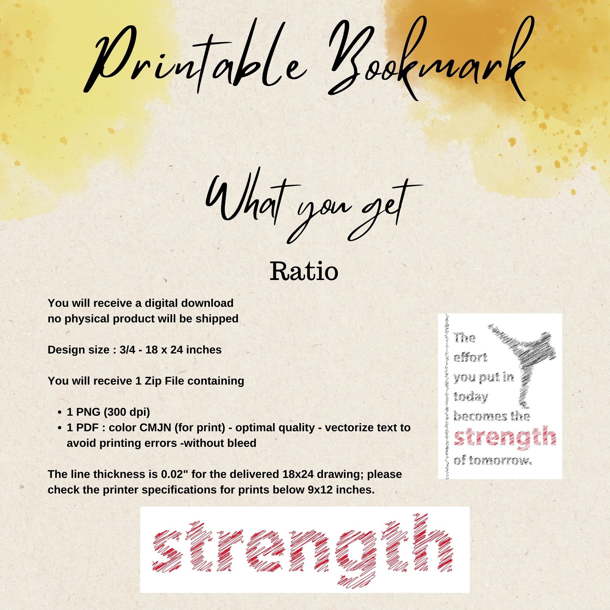 Printable Wire Strength Poster - Motivational Poster, Perseverance ...