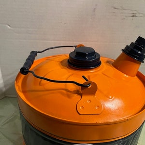 GULF Vintage GAS Kerosene CAN Station Coal Oil 2-3 Gallon Motor Decal 3 ...